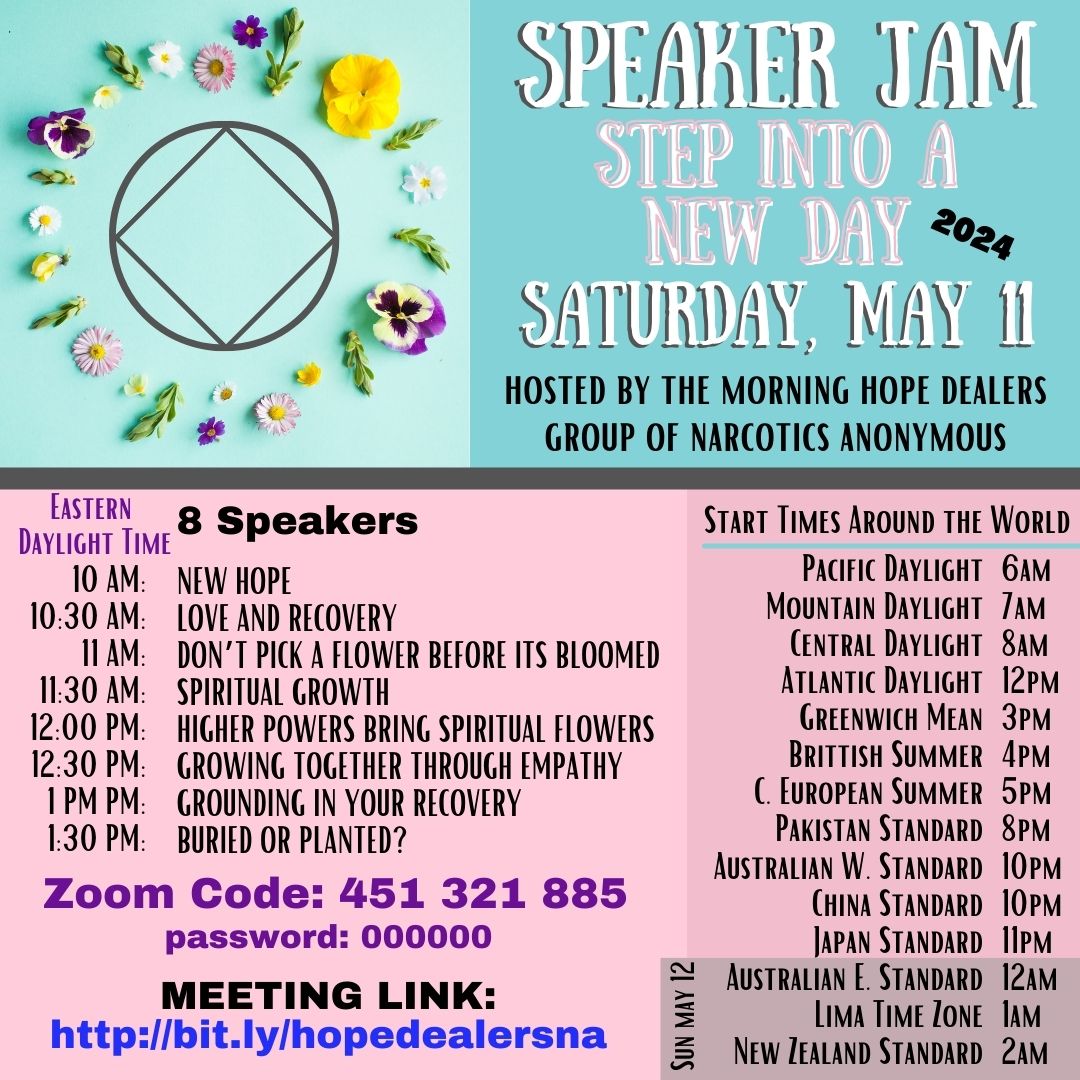 Step into a new day (1) – Twin Rivers Area of Narcotics Anonymous